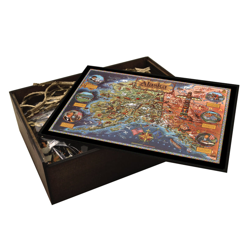 Alaska Wooden Jigsaw Puzzle | Explore Arctic Landscapes | Far North Fr ...